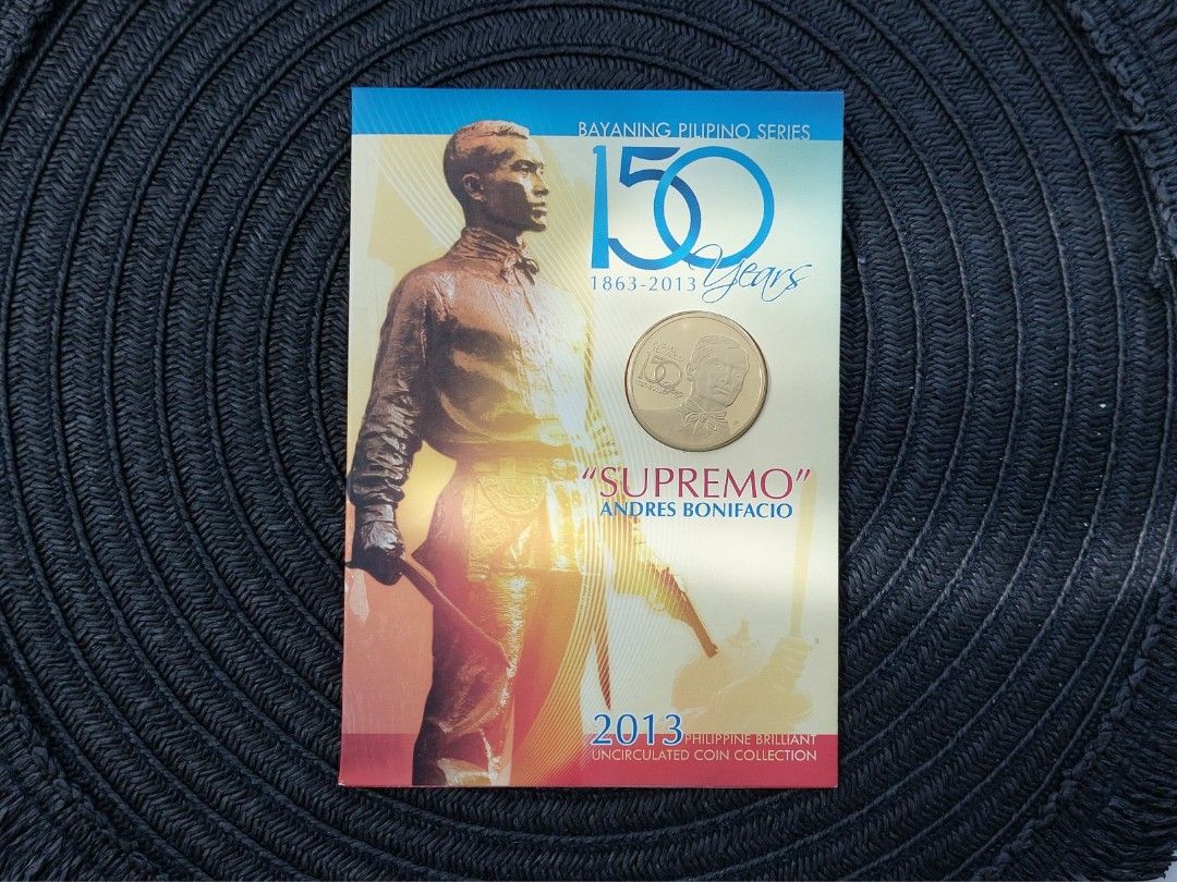 2013 Andres Bonifacio Commemorative Coin Set, Hobbies & Toys ...