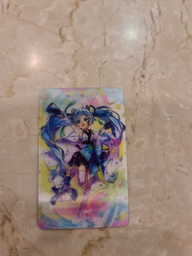 3d miku card stickers, Hobbies & Toys, Stationery & Craft, Other ...