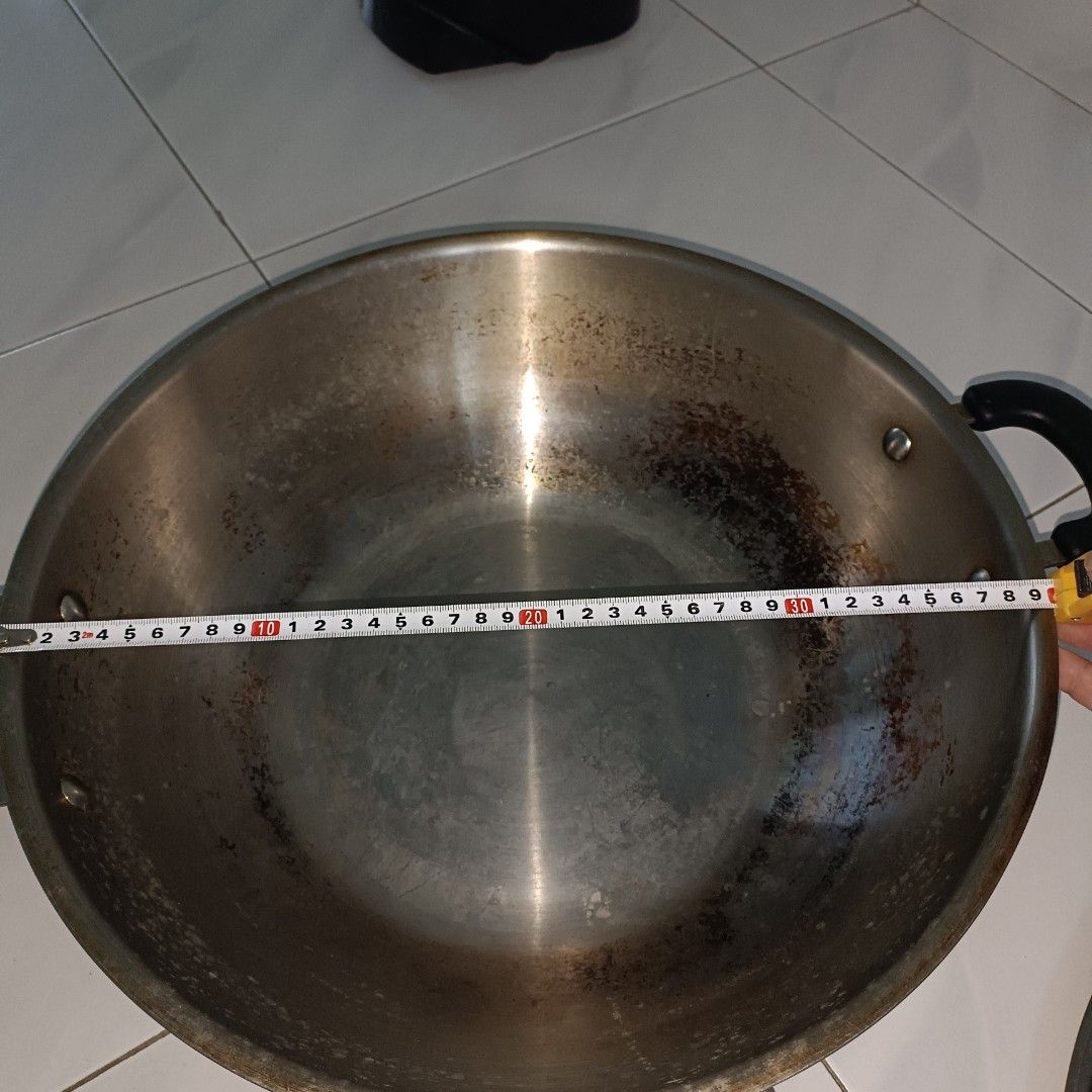 40 CM WMF Chinese wok, Furniture & Home Living, Kitchenware & Tableware ...