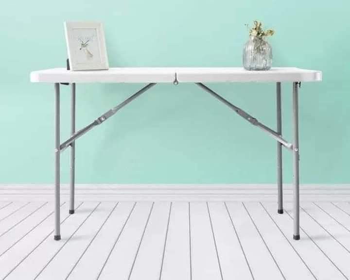 4ft Heavy Duty Folding Table Long Table Portable Outdoor Table ...