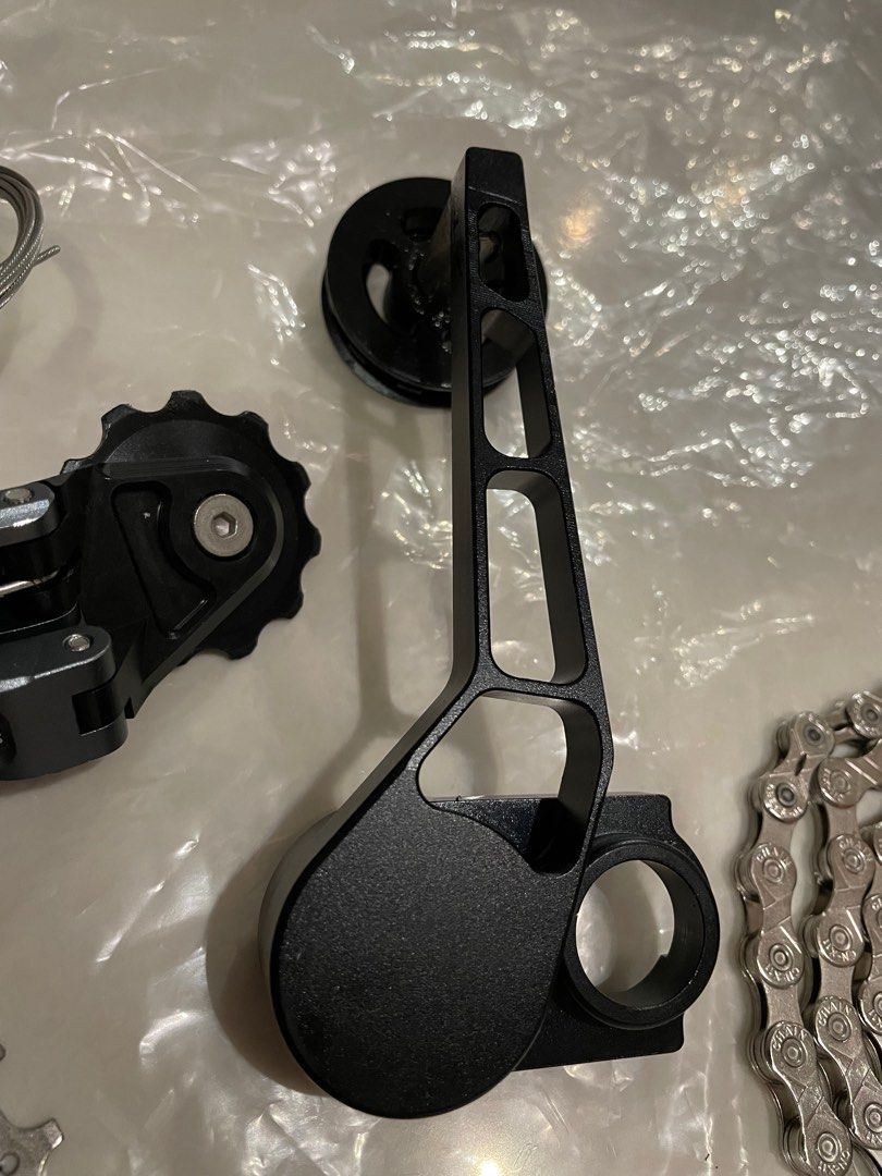 7 speed shifter set with cassette and chain, Sports Equipment, Bicycles ...