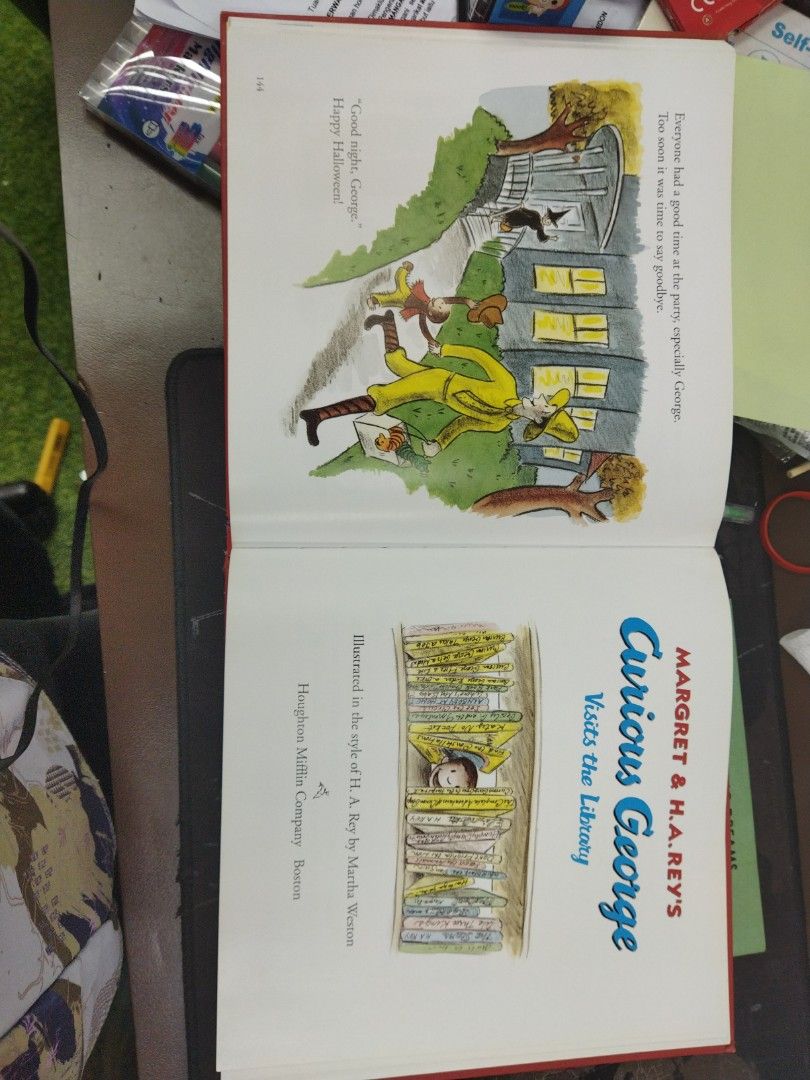 A Treasury of Curious george, Hobbies & Toys, Books & Magazines ...