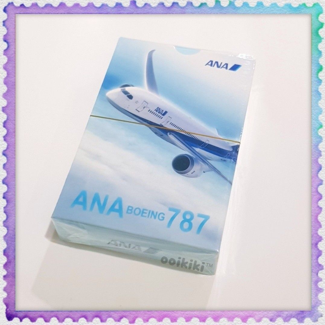 ANA Japan Airline Flight Aeroplane Poker Boeing 787 card game cards, Hobbies & Toys, Toys ...