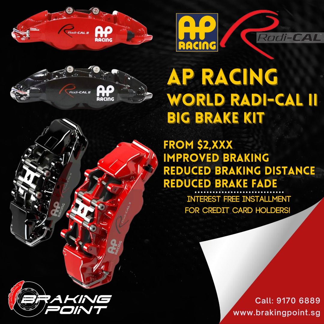 AP Racing World Radi-CAL II Big Brake Kit BBK bmw honda toyota mercedes ...