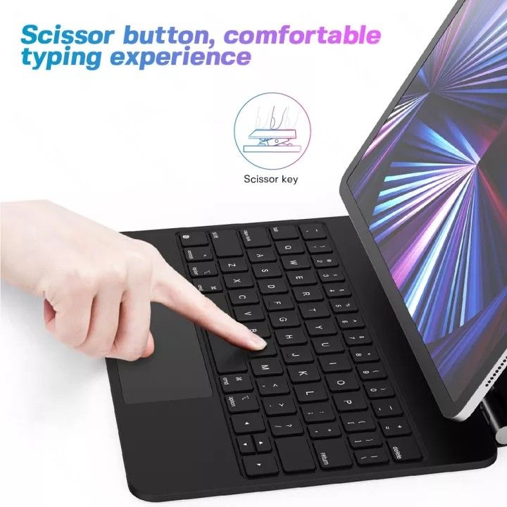 iPad magic keyboard Case for Air 4/Pro 11 floating cantilever cover ...