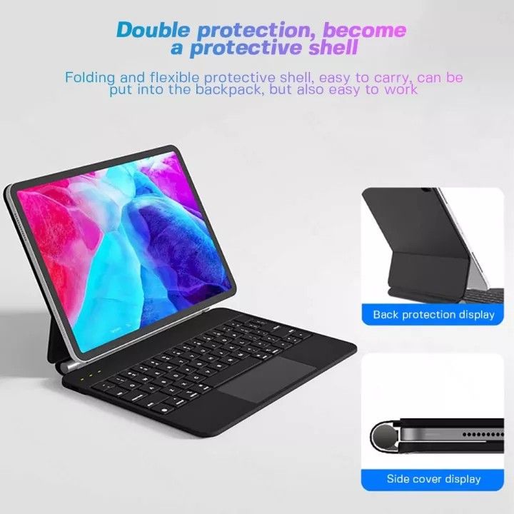 iPad magic keyboard Case for Air 4/Pro 11 floating cantilever cover ...