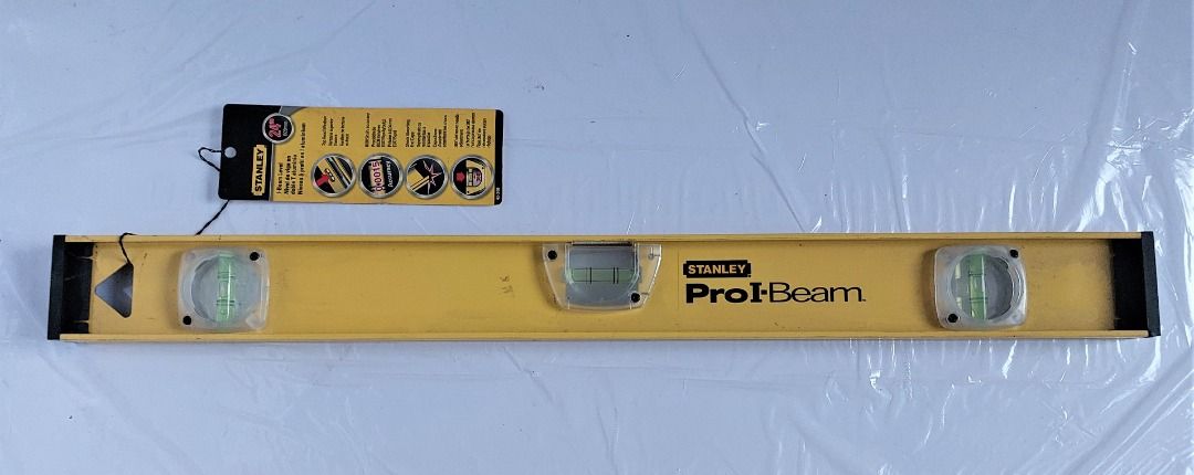 Assorted Level 24" by Stanley Pro-iBeam and Iron Wolf Magnetic Level ...