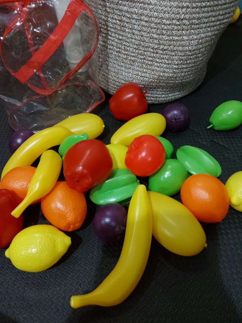 Assorted plastic fruits | toys for toddlers, Hobbies & Toys, Toys ...