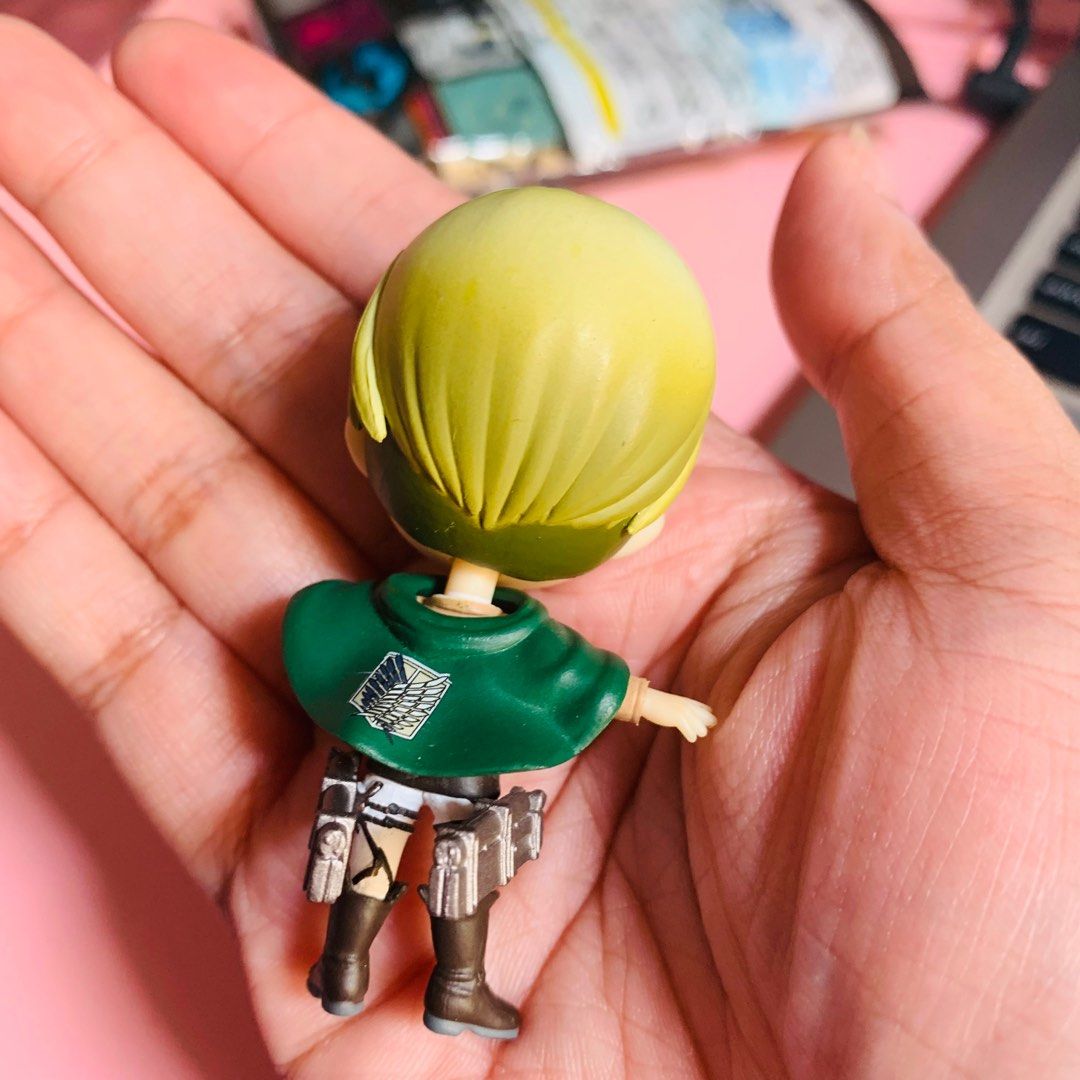 Attack on titan erwin smith figure no stand, Hobbies & Toys, Toys ...