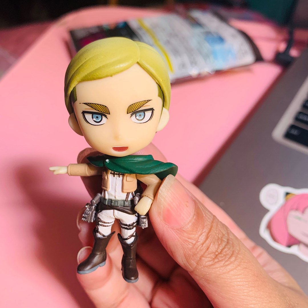 Attack on titan erwin smith figure no stand, Hobbies & Toys, Toys ...