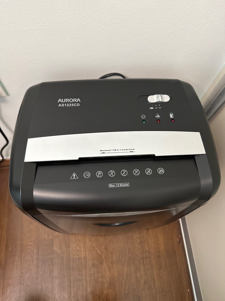 Aurora Paper Shredder, Computers & Tech, Printers, Scanners & Copiers ...