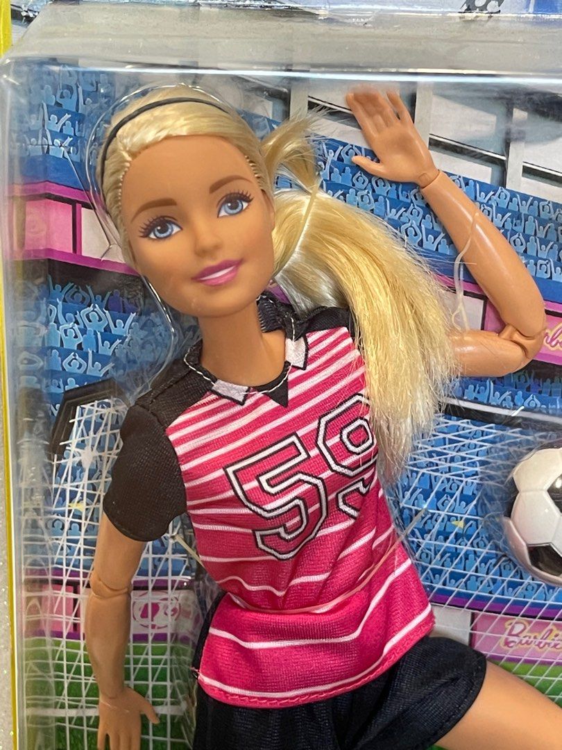 Barbie made to move sports dolls, Hobbies & Toys, Toys & Games on Carousell