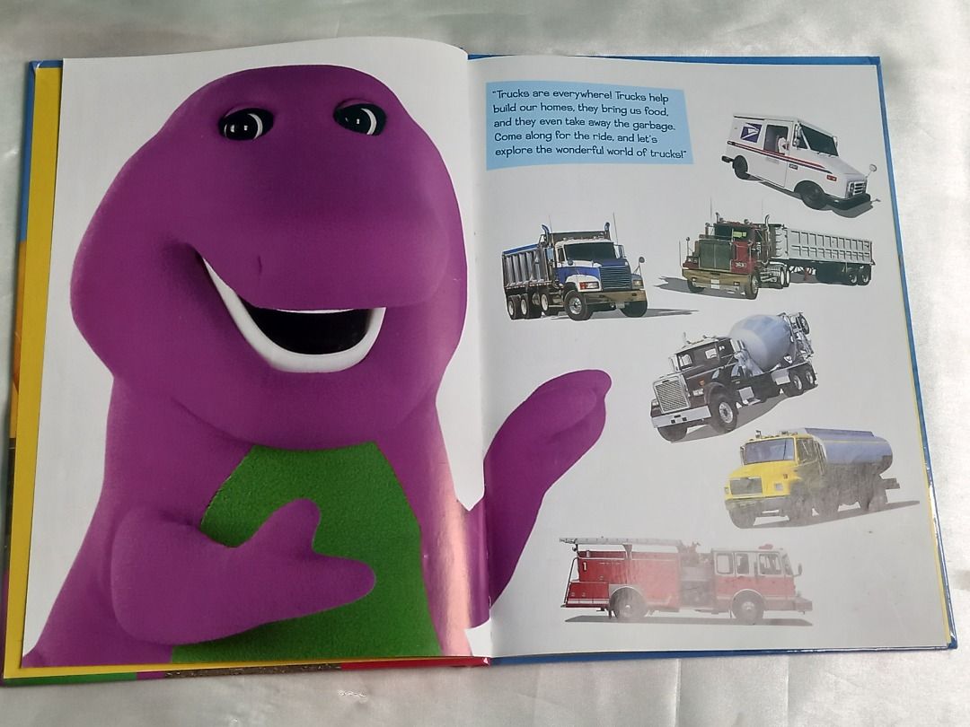 Barneys World of Trucks Book (Hardcover), Hobbies & Toys, Books ...