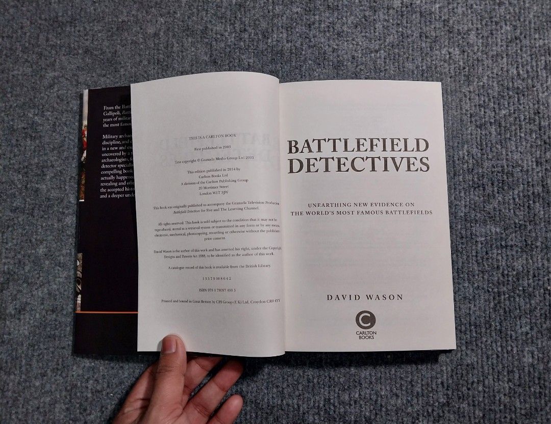 BATTLEFIELD DETECTIVES: Unearthing New Evidence on the World's Most ...