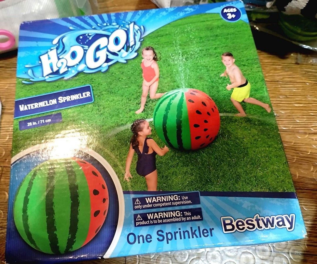 BESTWAY H20 GO WATERMELON SPRINKLE BALL, Hobbies & Toys, Toys & Games ...