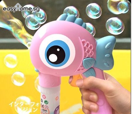 Big Eye Fish Bubble Gun / bubble water 1000ml / Toy Kids Children Toys ...