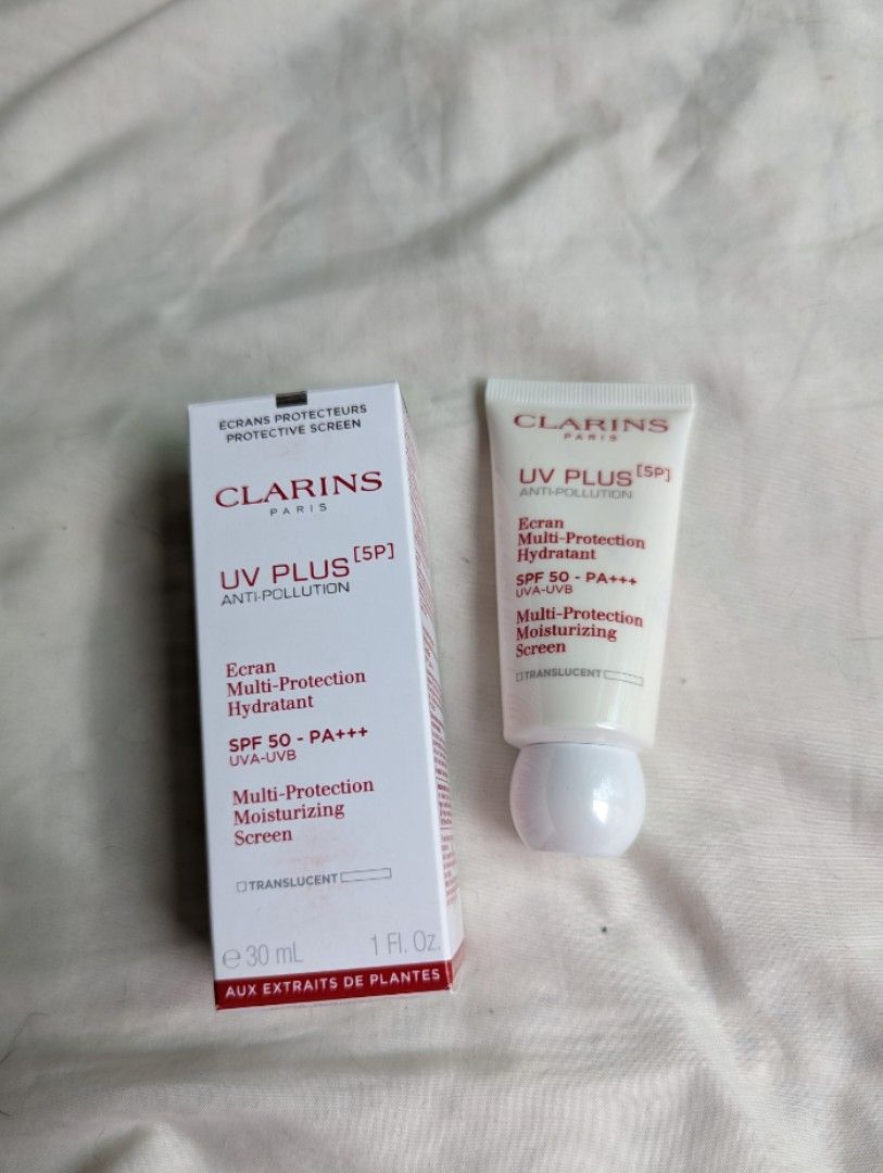 BNIB CLARINS UV PLUS ANTI POLLUTION SPF 50 30ml, Beauty & Personal Care ...