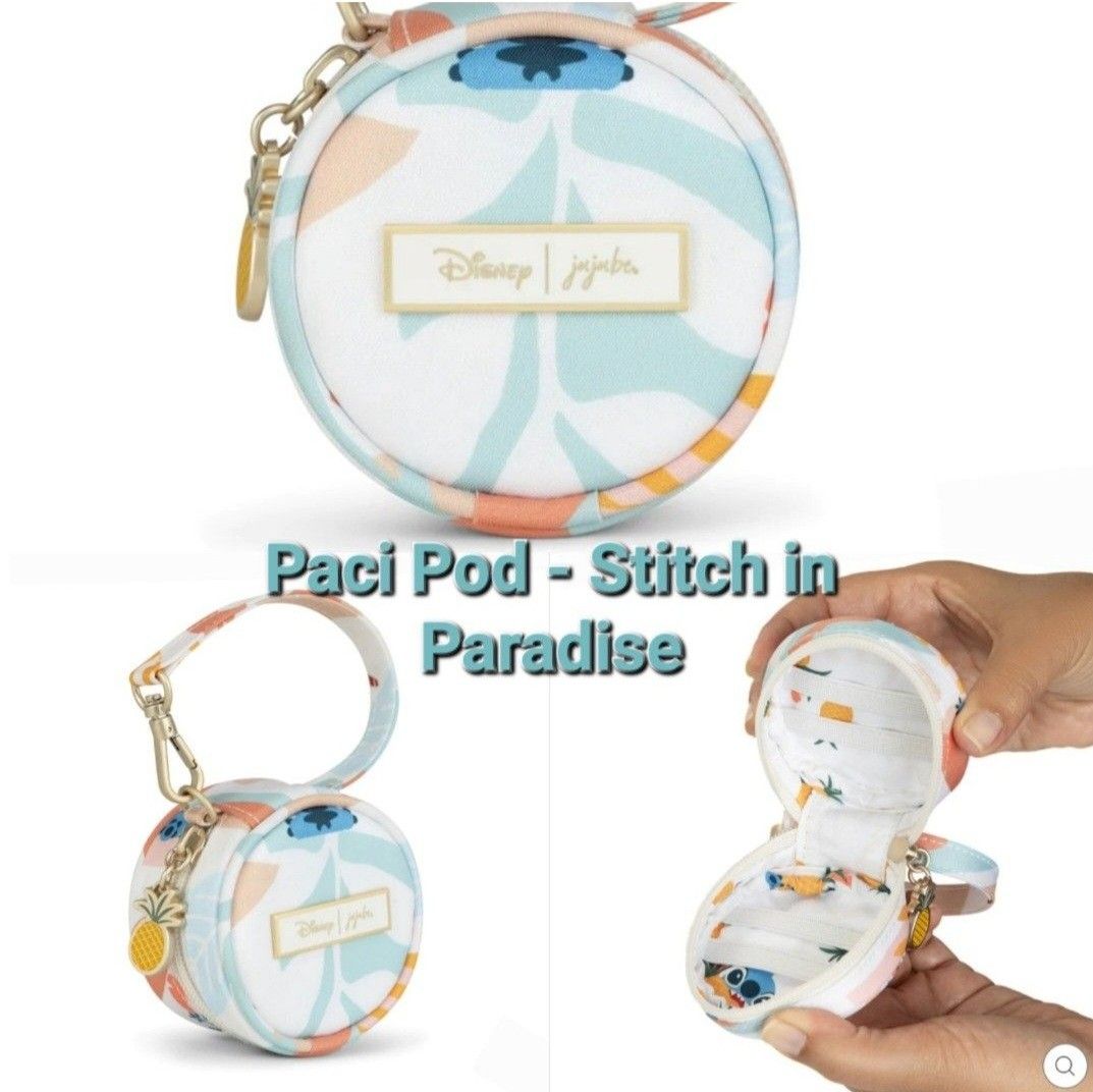 BNIB Jujube Paci Pod - Beach Goers / Sea Fog / Eco Pod - Mushroom Motif ...