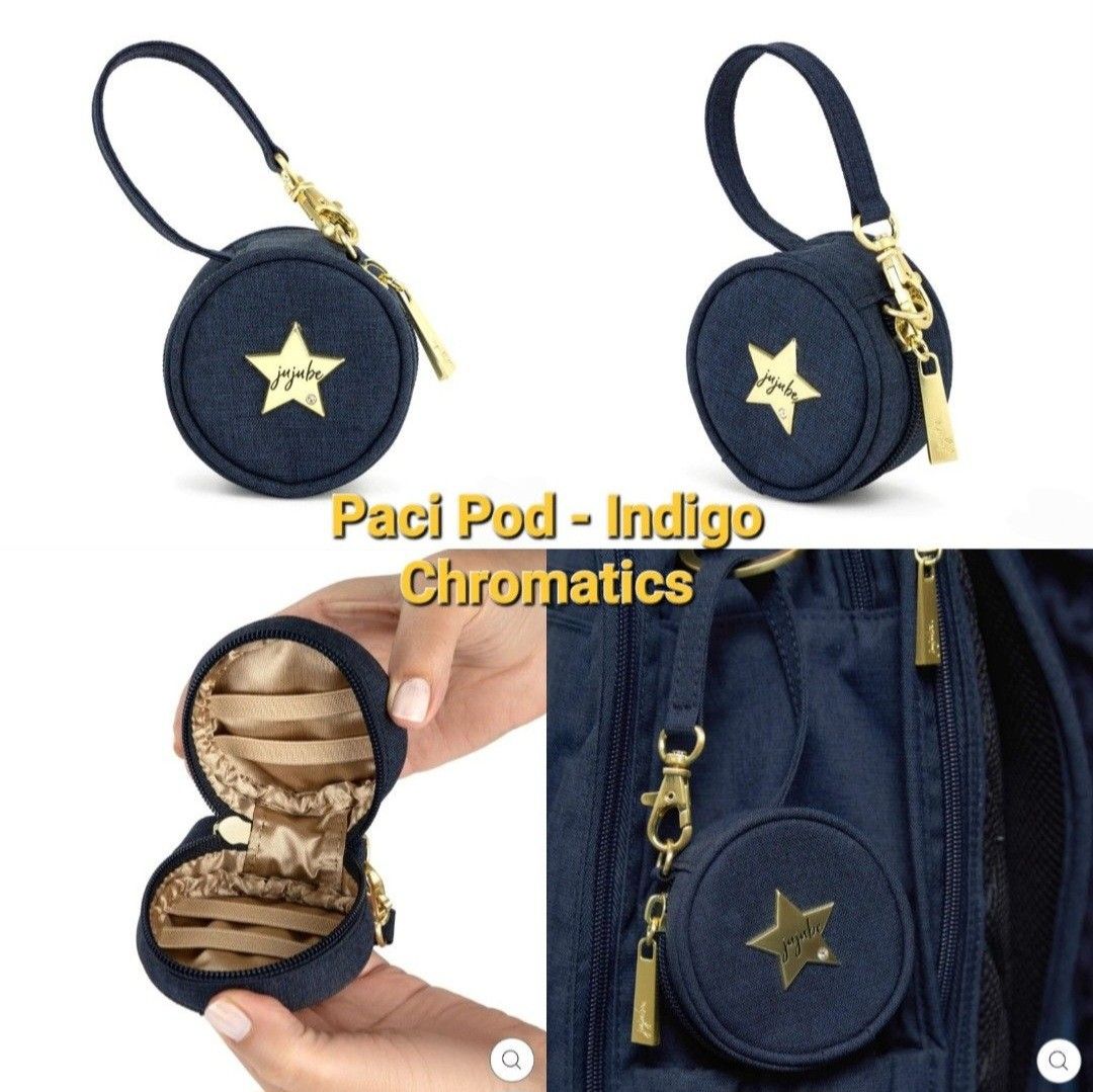 BNIB Jujube Paci Pod - Beach Goers / Sea Fog / Eco Pod - Mushroom Motif ...