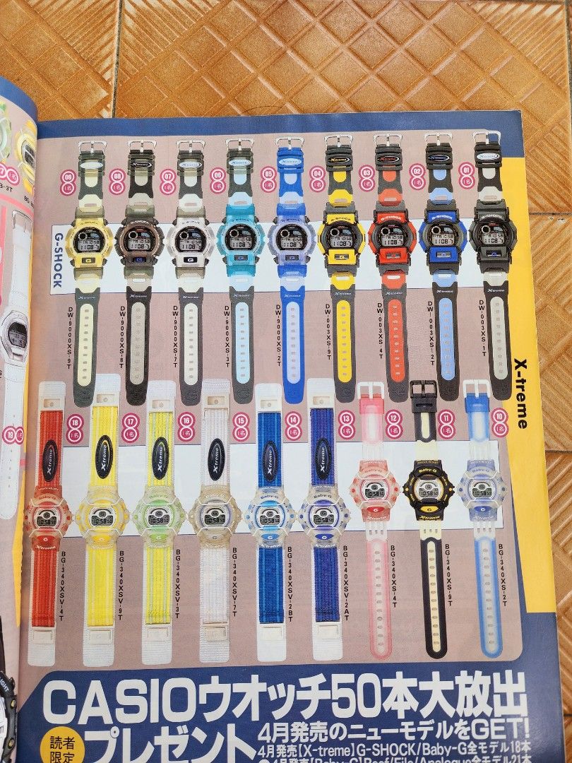 Book Gshock Casio Baby-g Vintage, Hobbies & Toys, Books & Magazines ...