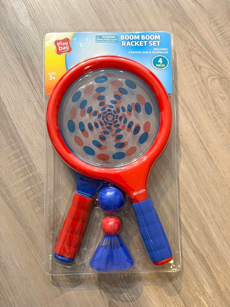 Boom boom racket set kids toy, Hobbies & Toys, Toys & Games on Carousell