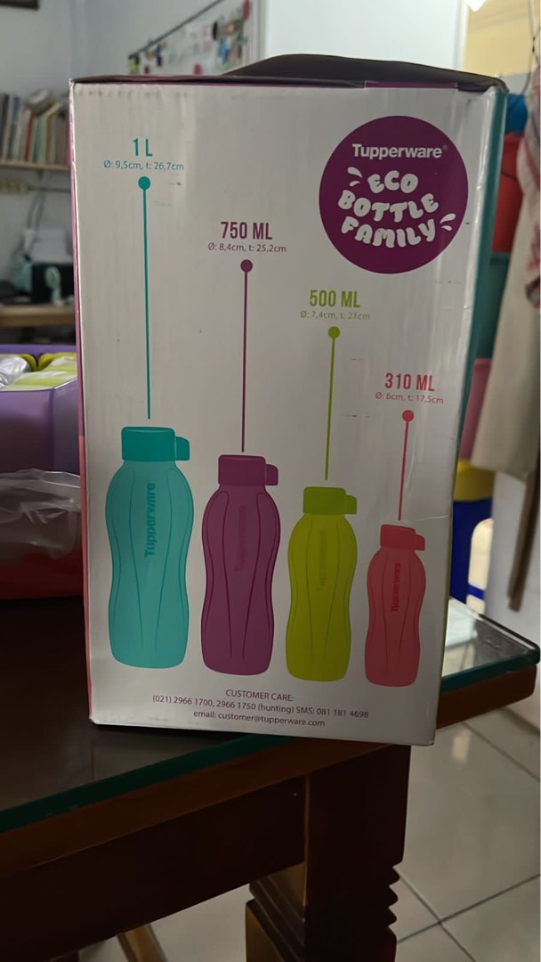 Botol Tupperware, Kitchen & Appliances di Carousell