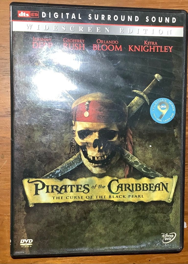 Brand New Pirates Of The Caribbean DVD, Hobbies & Toys, Music & Media ...