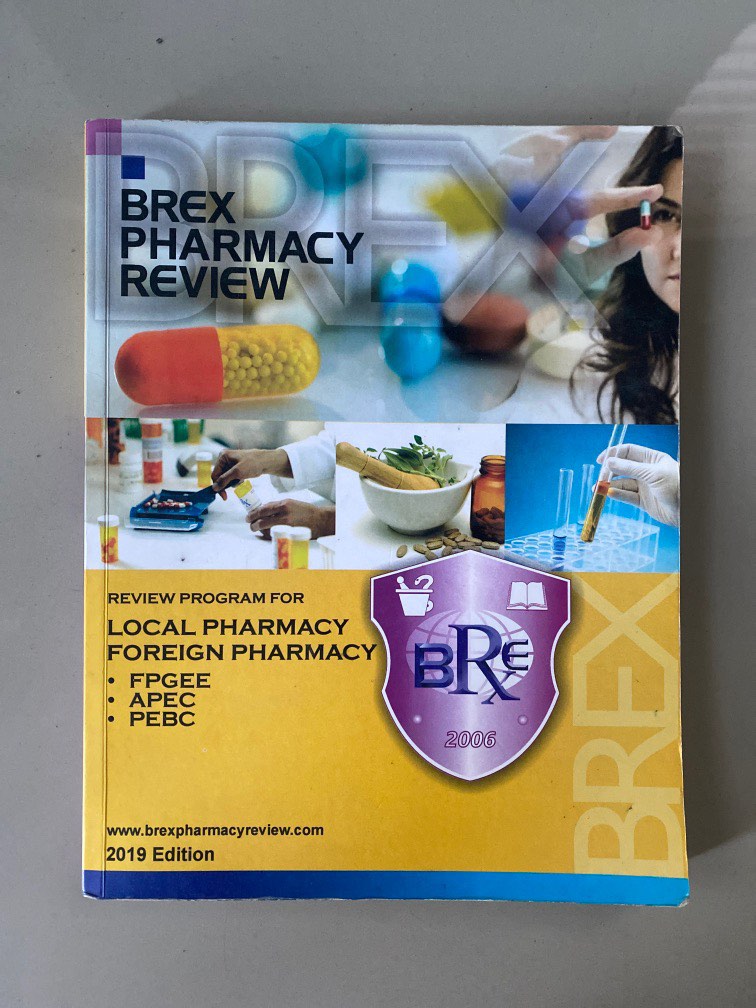 BREX Pharmacy Reviewer Manual, Hobbies & Toys, Books & Magazines ...
