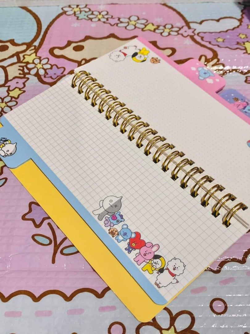 BT21 Notebook, Hobbies & Toys, Stationary & Craft, Art & Prints on ...
