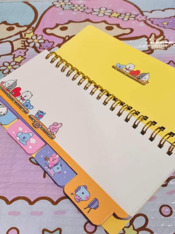 BT21 Notebook, Hobbies & Toys, Stationary & Craft, Art & Prints on ...