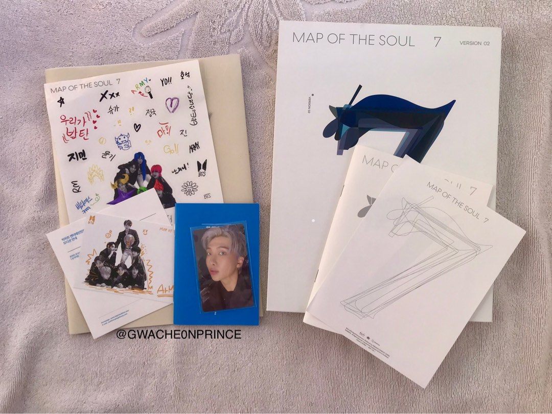 BTS Map of the Soul 7 Ver 02 with RM Namjoon PC, Hobbies & Toys, Memorabilia & Collectibles, K ...