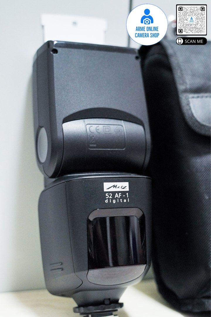 Canon DSLR and Mirrorless Speedlite Metz Mecablitz 52 AF-1 Touchscreen ...