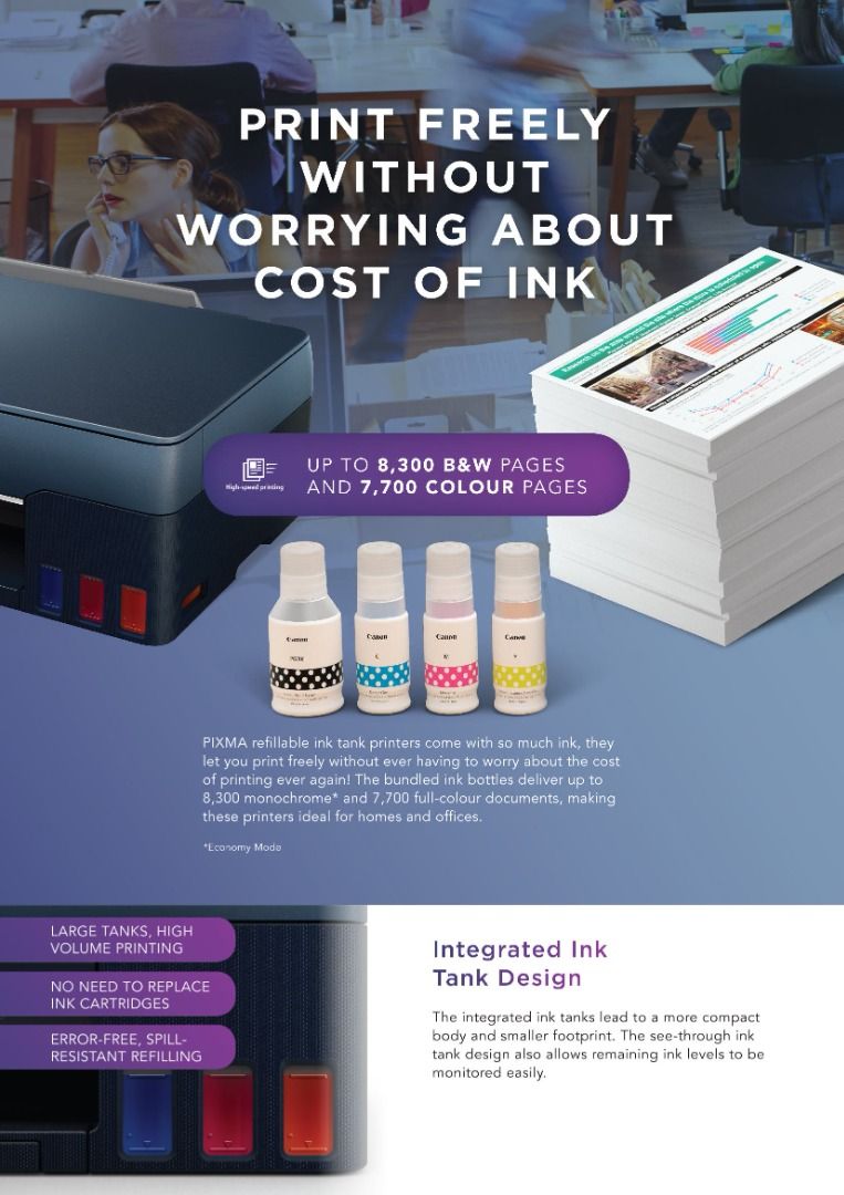 Canon Pixma G3020 All in 1 Inkjet Printer, Computers & Tech, Printers ...