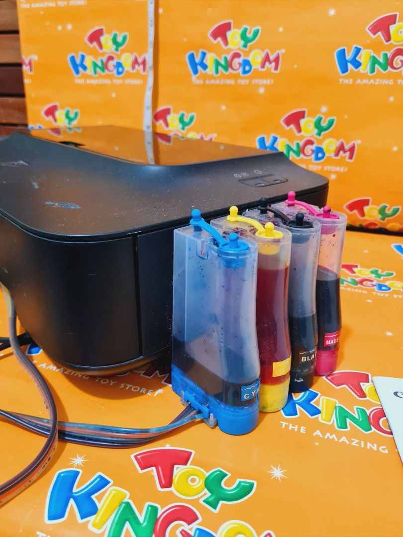 Canon printer model PIXMA iP2770 iP2772 with original box ink container ...