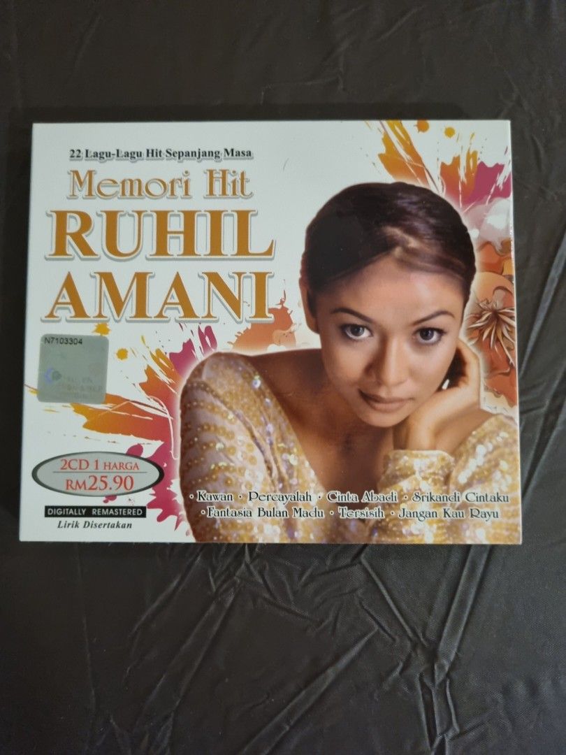 CD Ruhil Amani Memori Hit 2CD, Hobbies & Toys, Music & Media, CDs & DVDs on Carousell