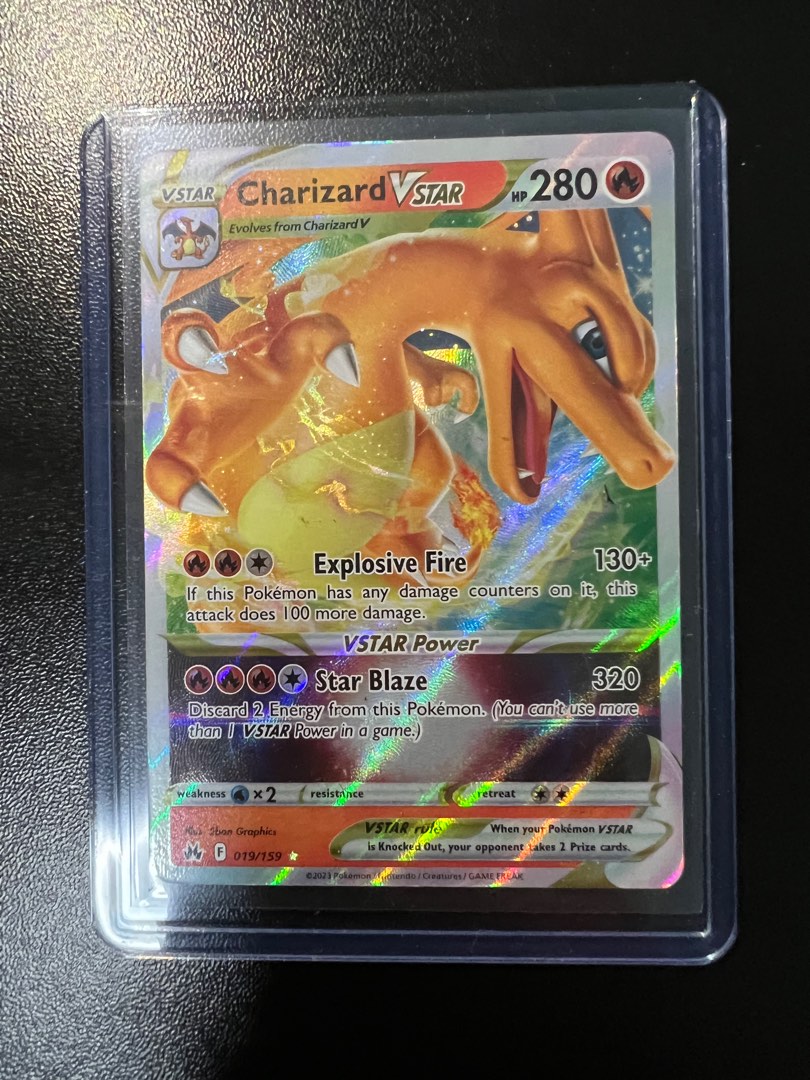 *Charizard VSTAR #019, Hobbies & Toys, Memorabilia & Collectibles ...
