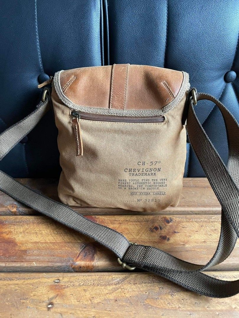 Chevignon side bag, Men's Fashion, Bags, Sling Bags on Carousell