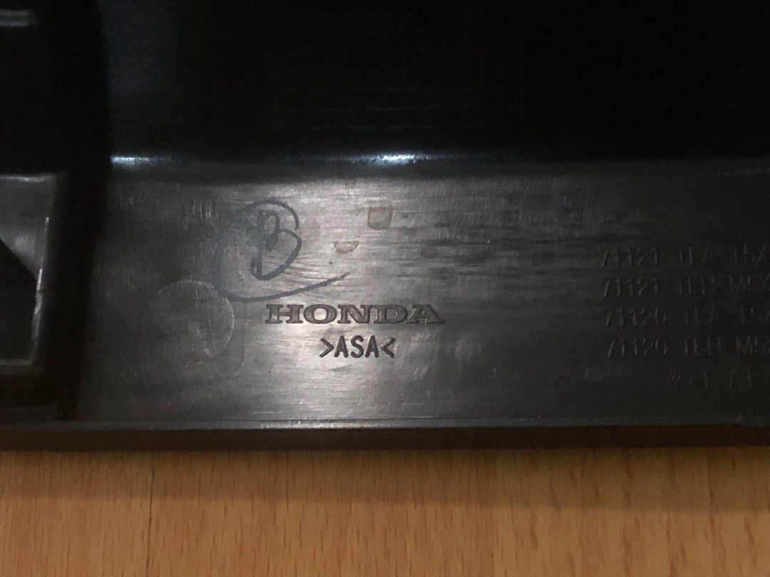 Civic fc facelift front grill original, Auto Accessories on Carousell