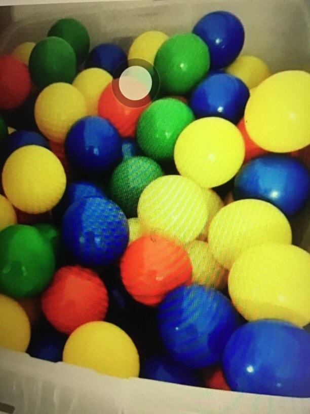 Colorful Plastic ball, Hobbies & Toys, Toys & Games on Carousell