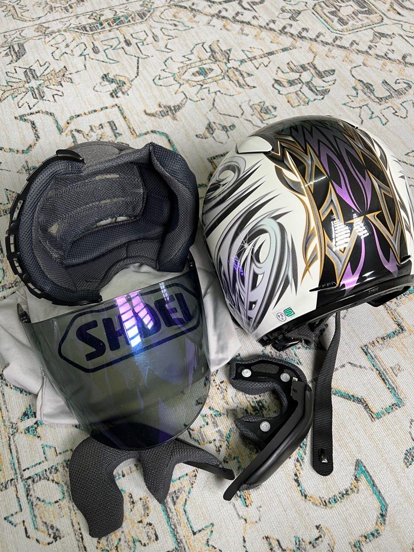 Combo helmet arai ram3 shoei jstream original, Motorcycles, Motorcycle Accessories on Carousell