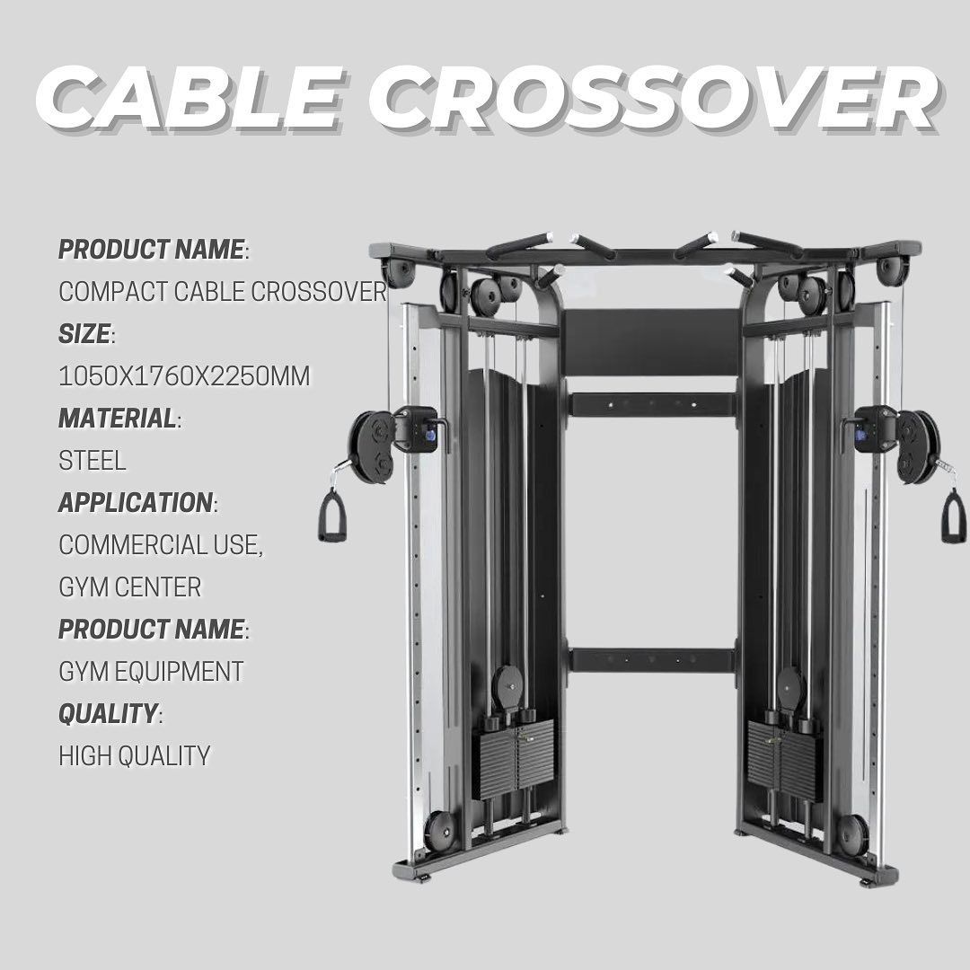 compact cable crossover gym equipment, Sports Equipment, Other Sports ...