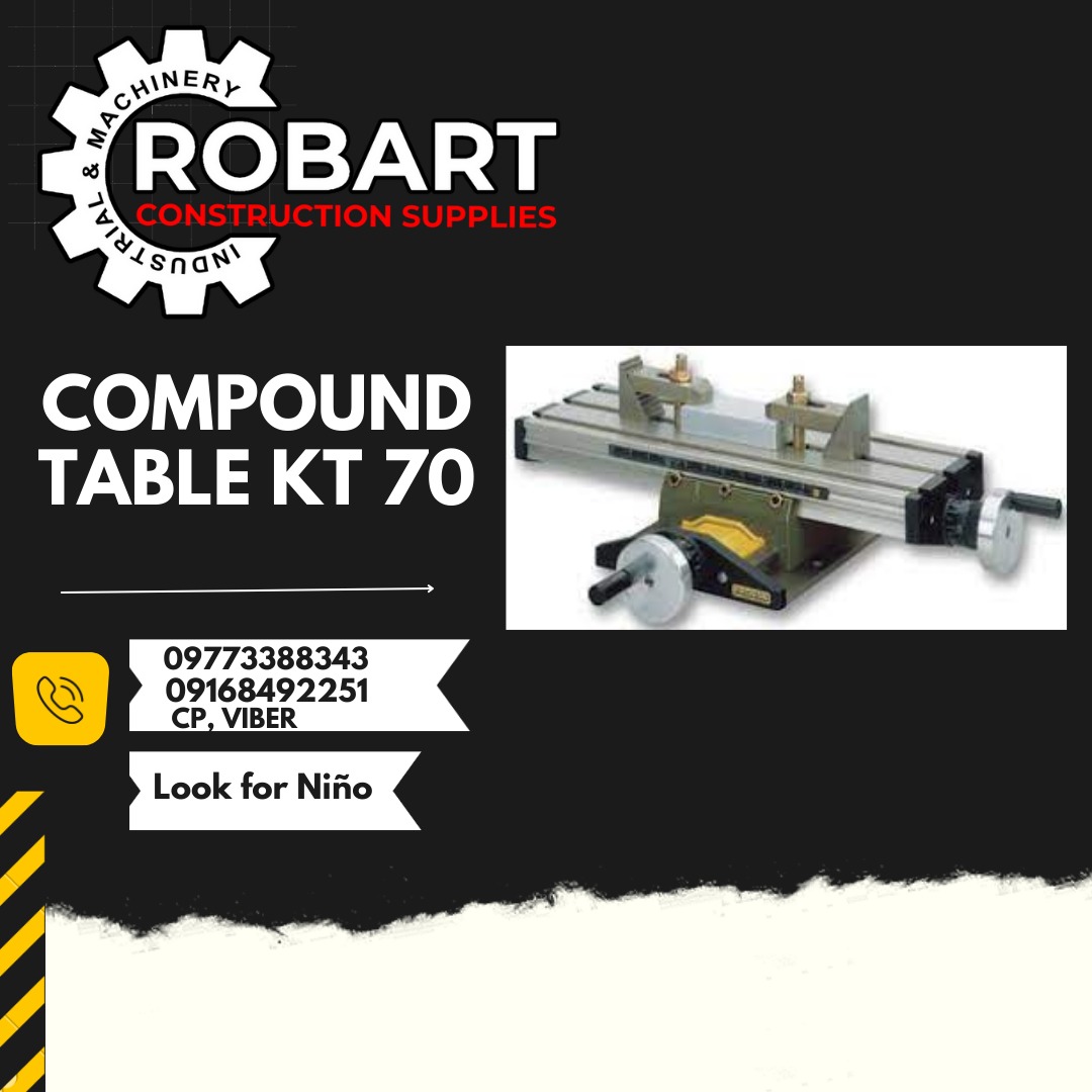 COMPOUND TABLE KT 70, Commercial & Industrial, Construction Tools & Equipment on Carousell