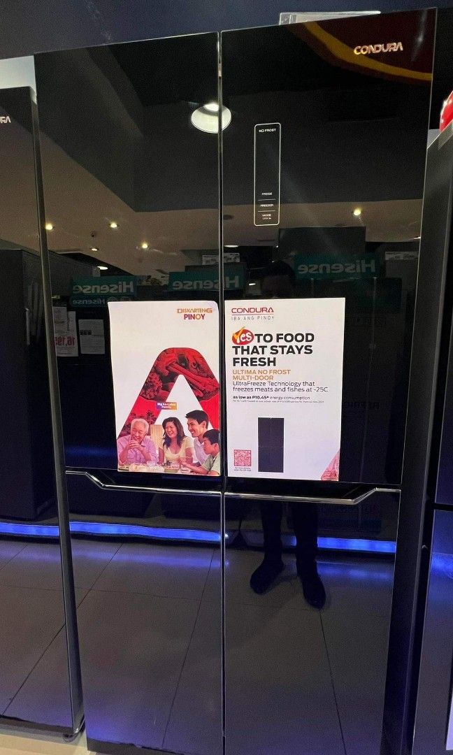 Condura Side by Side Refrigerator No frost Inverter type, TV & Home ...