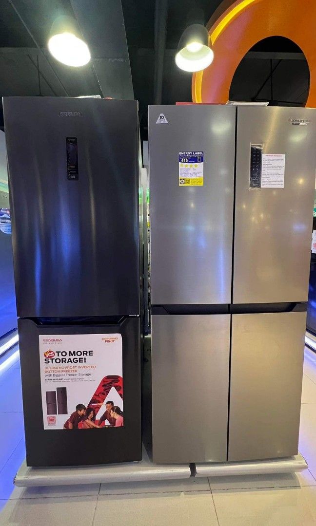 Condura Side by Side Refrigerator No frost Inverter type, TV & Home ...