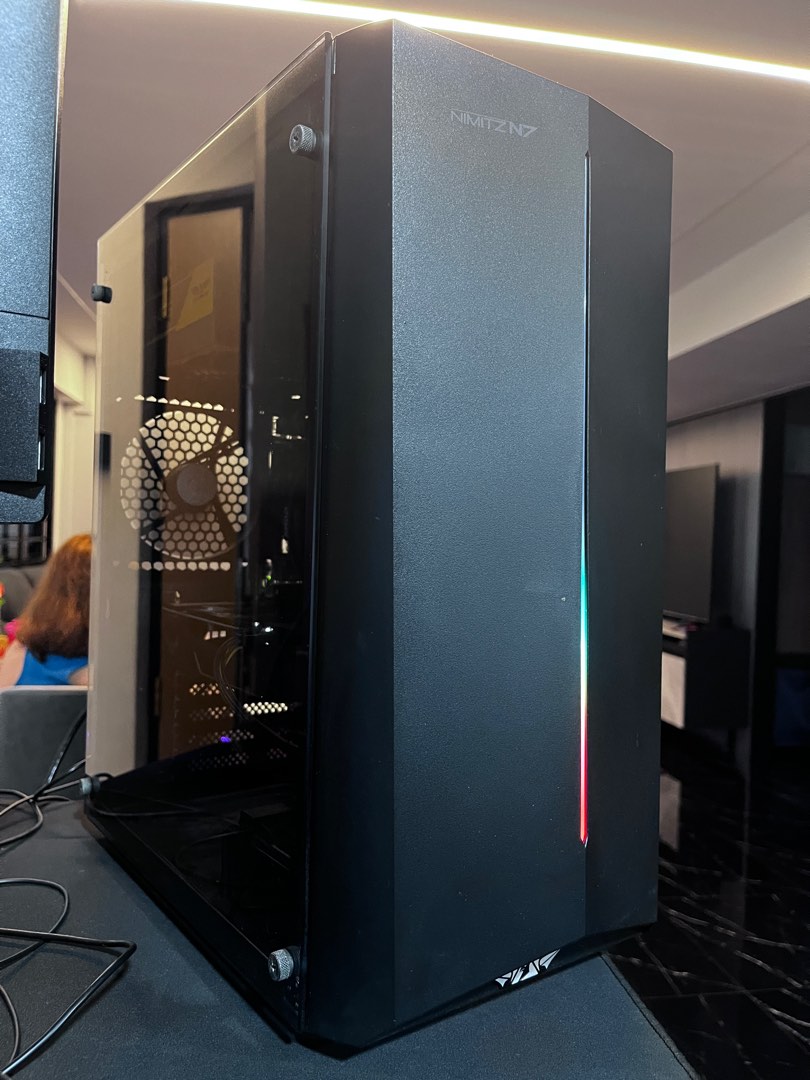 Custom Built Gaming Desktop Computer PC CPU Processor AMD Ryzen 5 3600 ...