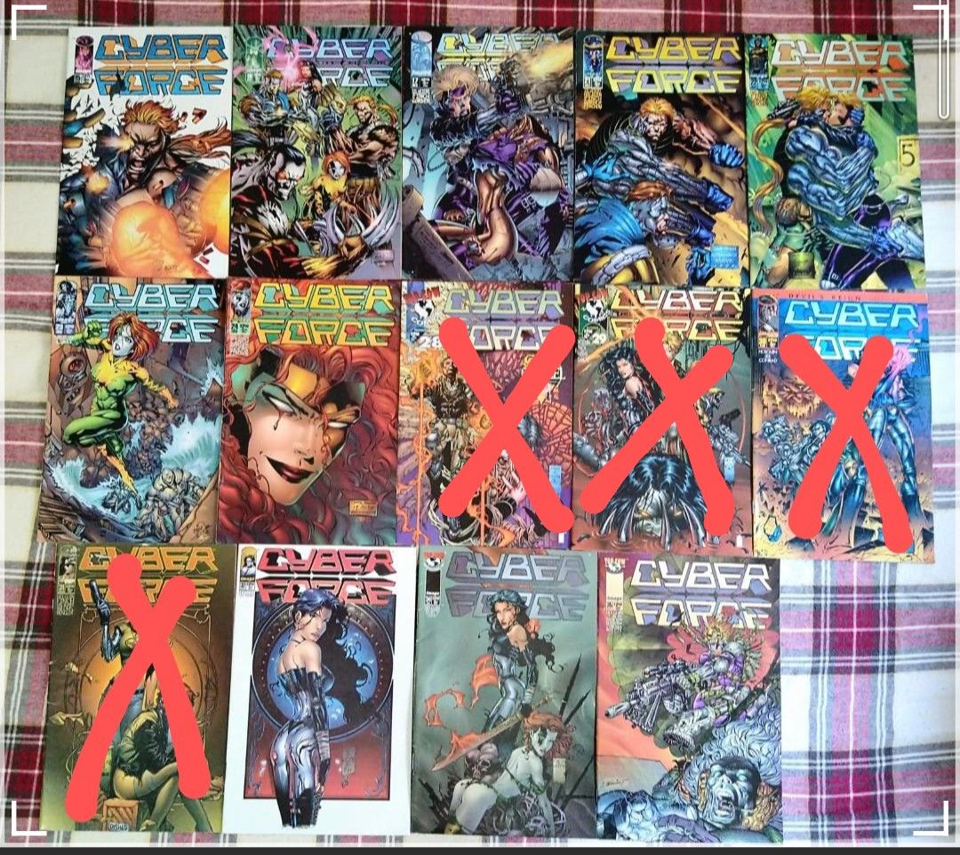 CYBERFORCE COMICS, Hobbies & Toys, Books & Magazines, Comics & Manga on ...
