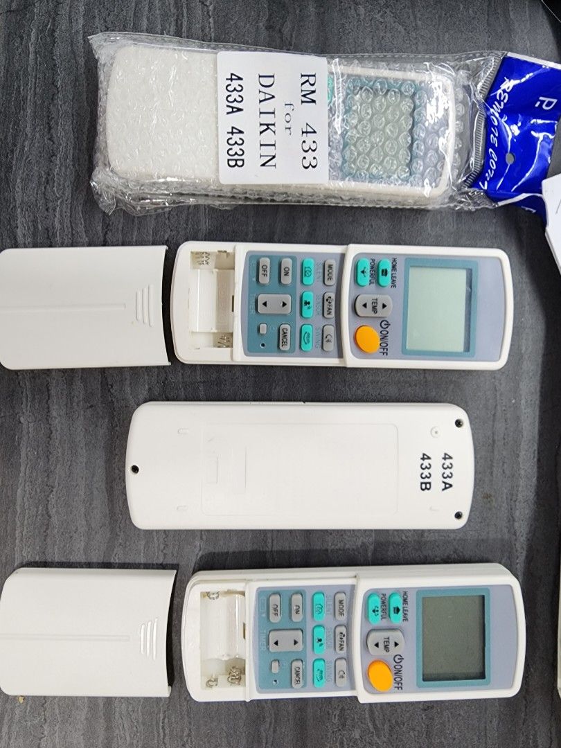 Daikin replacement aircon remote control, TV & Home Appliances, Air ...