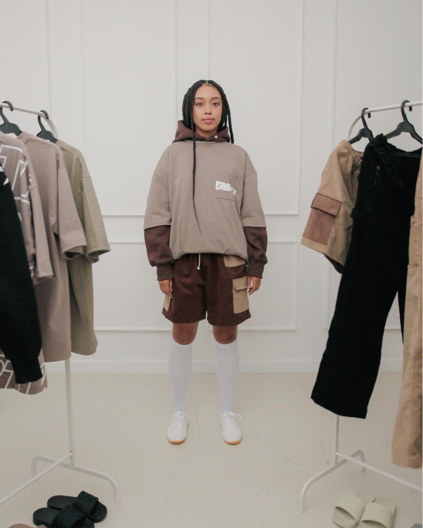 DBTK SLANT POCKET TEE - DARK OAT, Men's Fashion, Tops & Sets, Tshirts ...