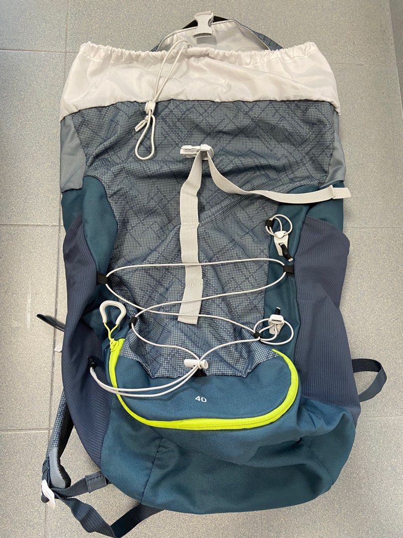 Decathlon / Quechua Adult Mountain Hiking Backpack 40L, Men's Fashion ...