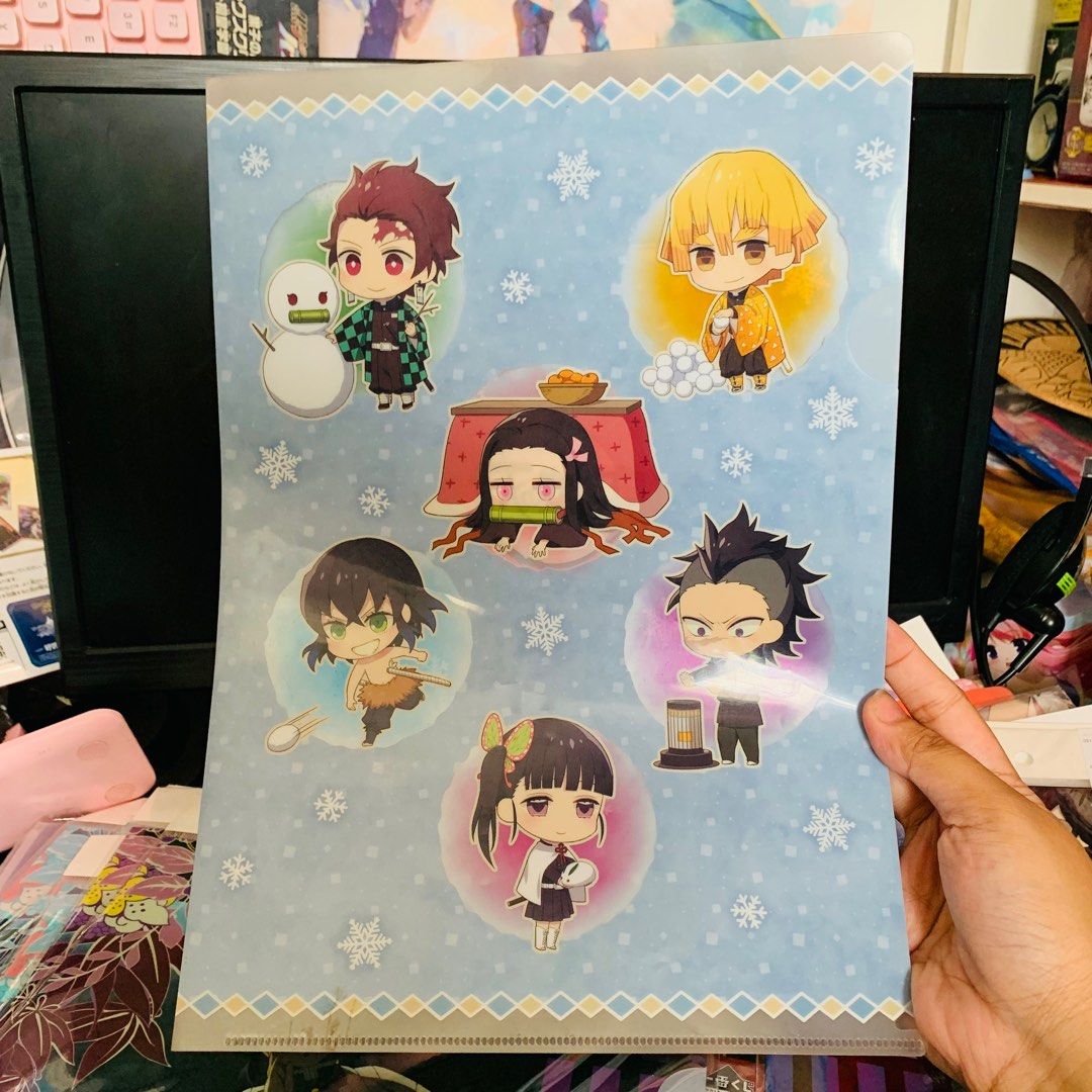 Demon slayer file folder, Hobbies & Toys, Stationary & Craft ...